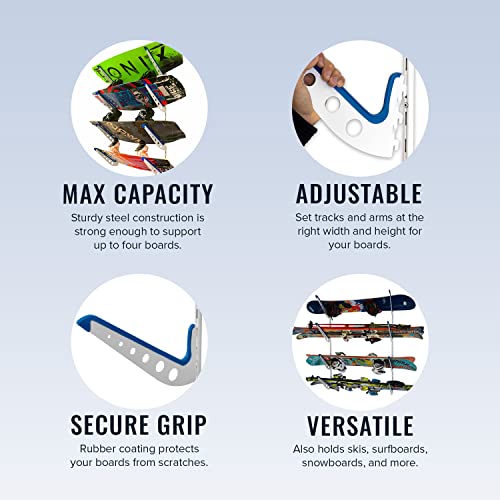 StoreYourBoard Adjustable Wakeboard Storage Rack – Wakeupsports.com